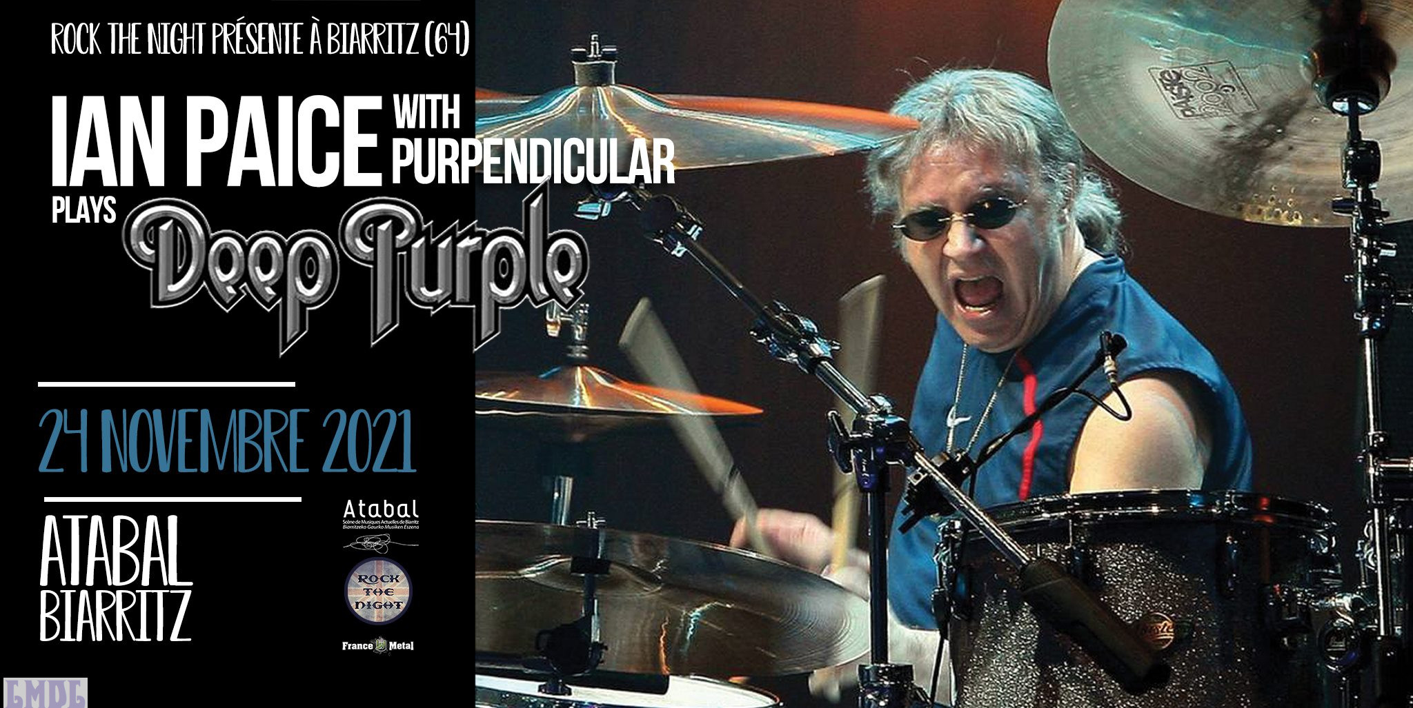 Ian PAICE en tournée - +50ans de legendes ! livre chronique actu ...